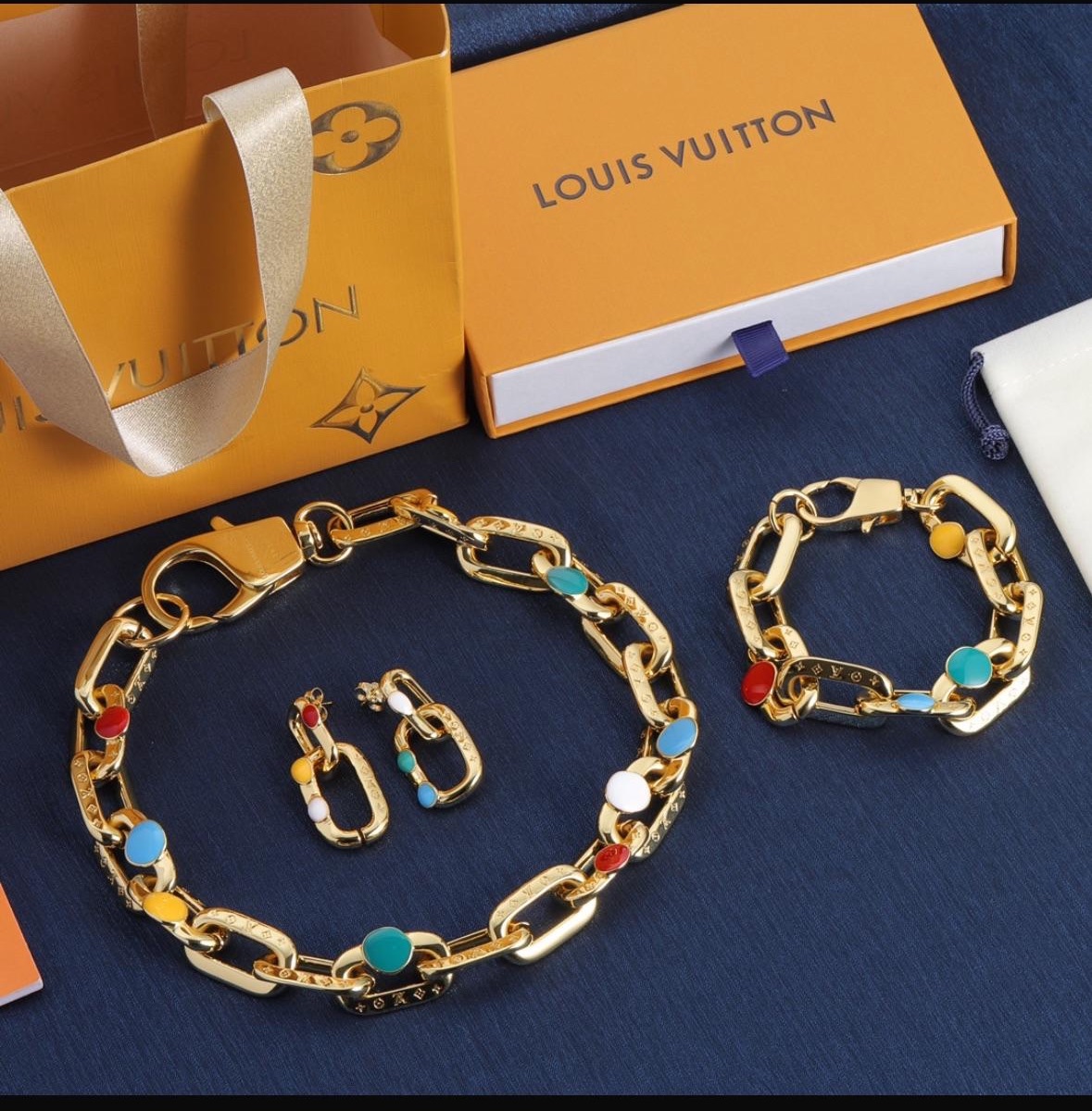 “Luxe” Edge Chain Set – Charming Stylez Bar